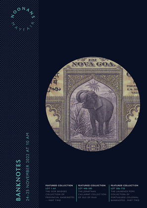 Banknotes (24 & 25 November 2022): Auction Report | Noonans Mayfair